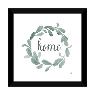 iCanvas "Welcome Home Wreath" by Kate Sherrill - Bed Bath & Beyond ...