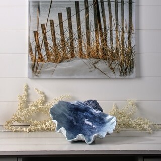 12" Resin Open Scallop Shell - Bed Bath & Beyond - 42575744