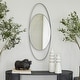 CosmoLiving by Cosmopolitan Metal Oval Wall Mirror - Black or Gold ...