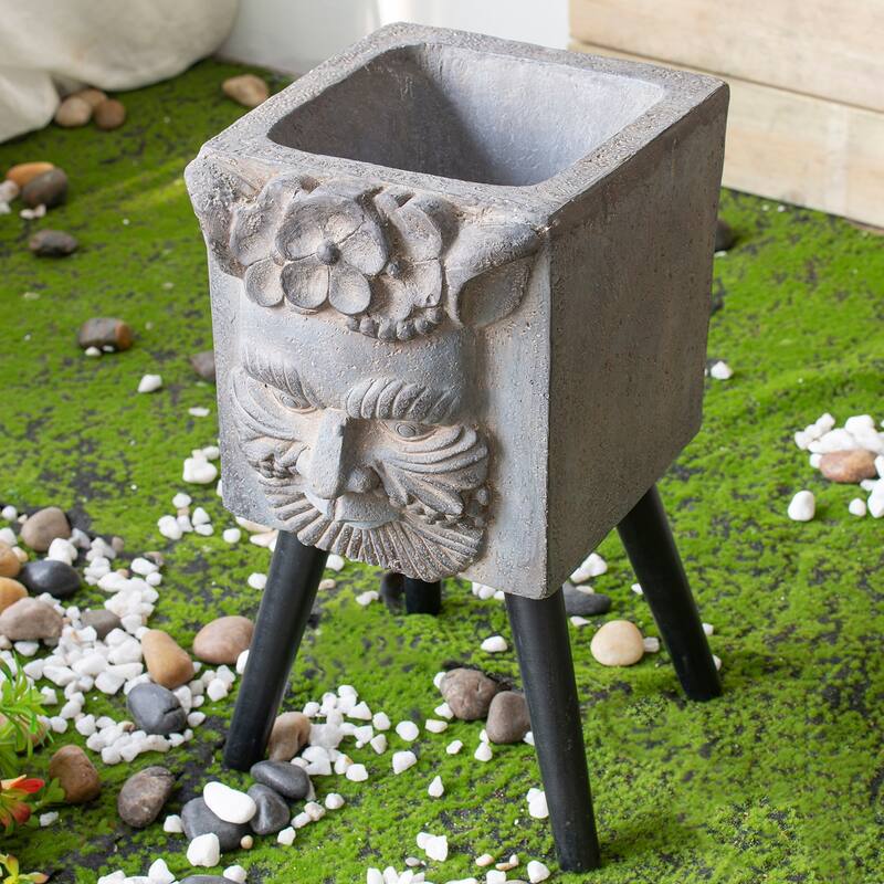 Greek God Statue Planter with Legs - Overstock - 40046449