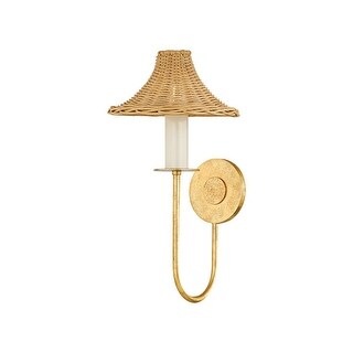 Twila Wall Sconce - Vintage Gold Leaf - Bed Bath & Beyond - 39831002