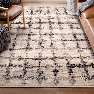 Palmetto Living by Orian Rugs Gemstone Studio Basket Thread Beige Area ...