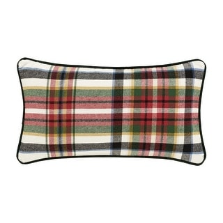 J. Queen New York Christopher Plaid Boudoir Decorative Throw Pillow ...