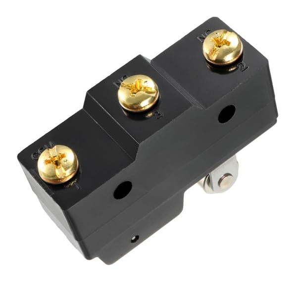 TM-1704 Panel Mount Short Hinge Roller Lever Type Micro Switch Screw ...