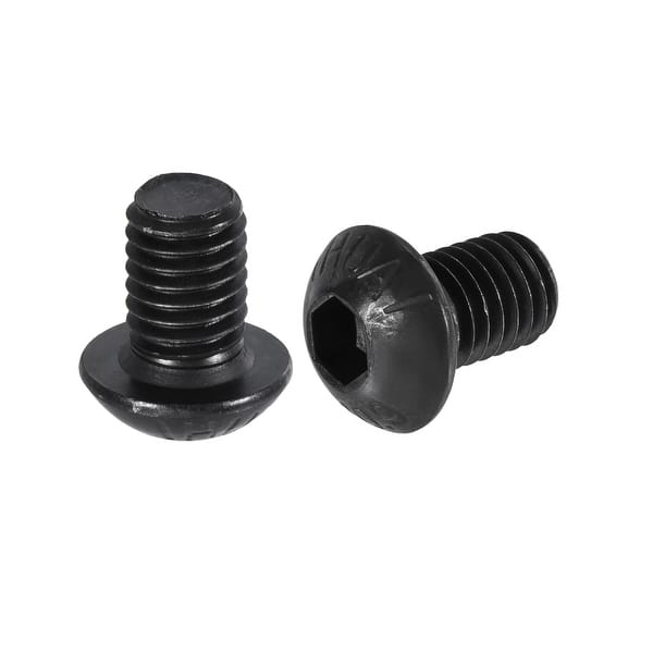 M8x12mm Hex Socket Button Head Cap Bolts Screws Stainless Steel 25pcs ...