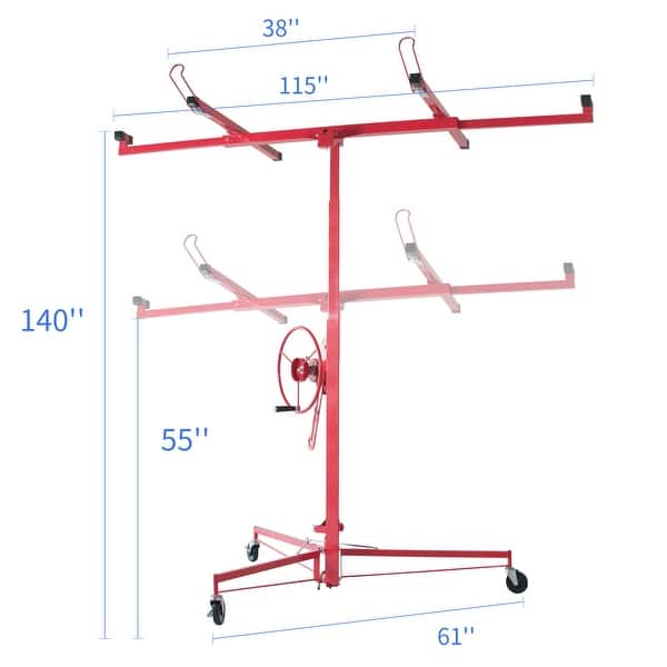 11ft Drywall Panel Hoist Drywall Lift Panel Hoist Drywall Rolling ...