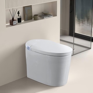 Smart Toilet With Bidet Built In, One-piece, Auto Flush, Auto Open ...