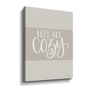 Let's Get Cozy Gallery Wrapped Canvas - Bed Bath & Beyond - 34494307