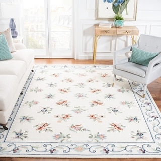 SAFAVIEH Handmade Micro-Loop Matthildi Wool Rug - Bed Bath & Beyond ...