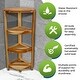 EcoDecors 4-Tier, Shower Table, Standing Shower, Caddy-Teak Shower ...