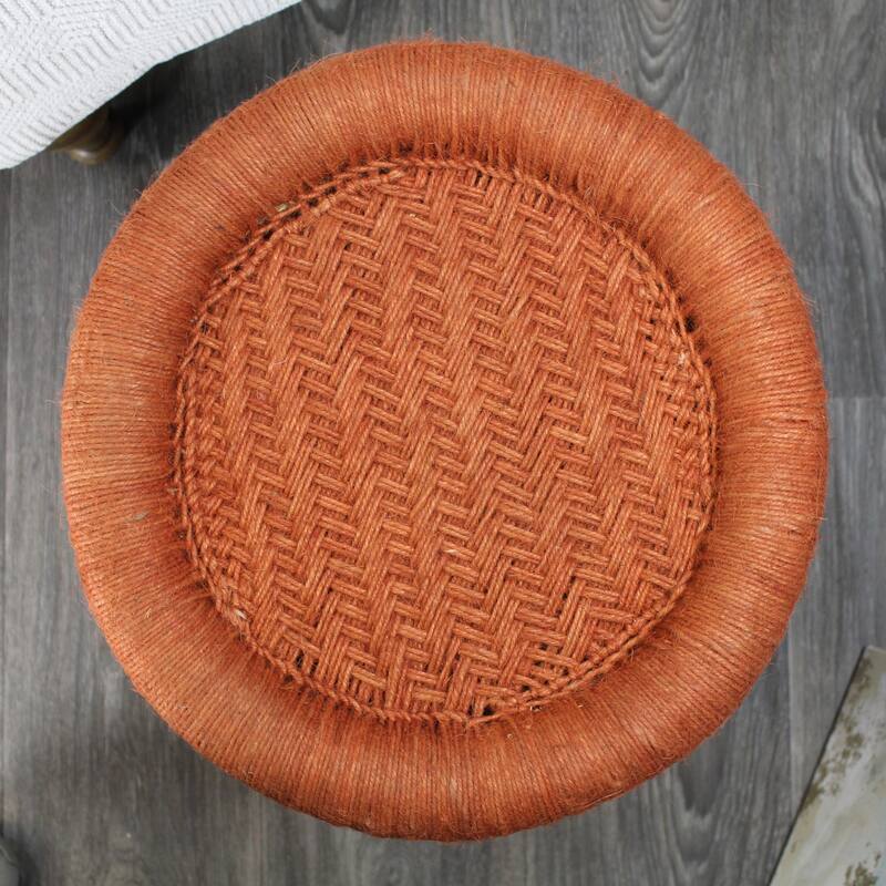 Natural Geo Moray Handwoven Jute Accent Stool (Set of 2) - Overstock ...
