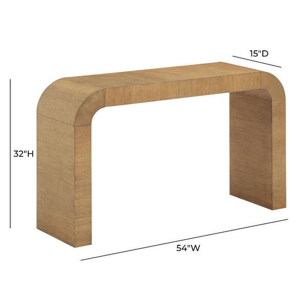Hump Console Table - 53.9"W x 15"D x 31.9"H - Bed Bath & Beyond - 32008360
