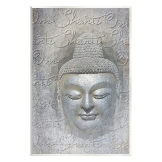 Stupell Spiritual Buddha Face Wall Plaque Art Design by Graffi*Tee ...