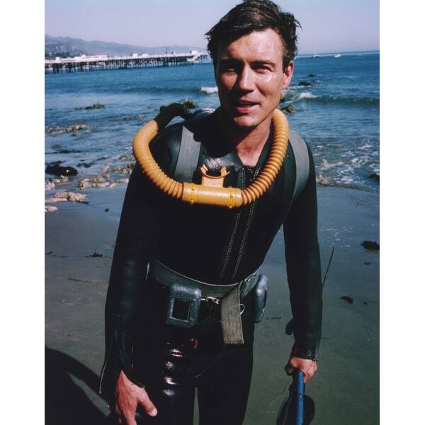 Roger Smith standing in Diving Suit Portrait Photo Print - Bed Bath ...