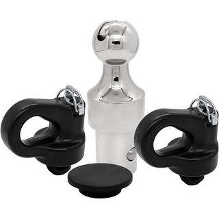 60692 Gooseneck Hitch Kit, with 2 Gooseneck Safety Chain Anchors - Bed ...
