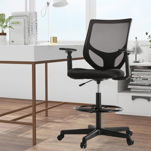 Home Office Computer Task Chair Drafting Chair Swivel Desk Chair - Bed ...