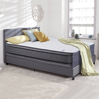 12-Inch Foam Encased Double Pillow Top Medium Plush With Exceptional ...