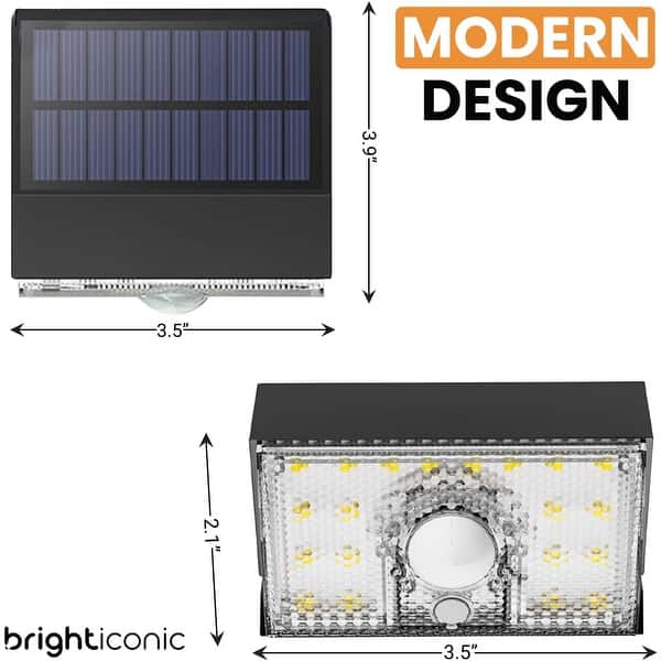 Solar Powered Motion Spotlight, Address House Number or Mailbox - Bed ...
