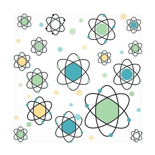 RetroPlanet 'Atomic Symbol' Canvas Art - Bed Bath & Beyond - 39505252