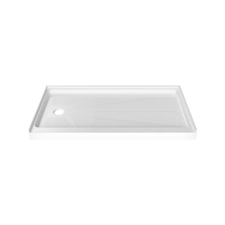 DreamLine SlimLine 32 in. D x 54 in. W x 2 3/4 in. H Single Threshold ...