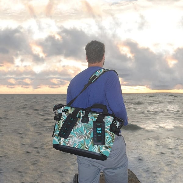 BUILT Large Welded Soft Portable Cooler with Wide Mouth Opening - Bed ...