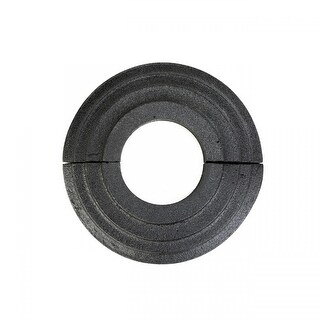 Black Aluminum Radiator Flanges Escutcheon Ring Plate 1.25" ID 3" OD ...