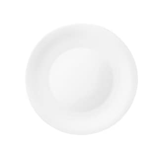 Bormioli Rocco White Moon Opal Glass Dinner Plate Set of 6 - Bed Bath ...