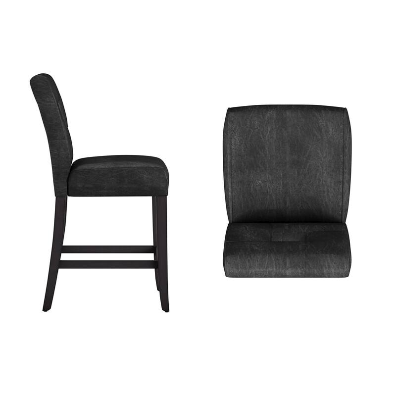 Brda Keyhole Counter Height High Back Stools (Set of 2) - Stool - On ...