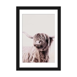 iCanvas "Highland Cattle Frida Creme" by Monika Strigel PFA - Bed Bath ...