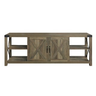 Versatile TV Console TV Stand Locker w/ Ample Storage Space - Bed Bath ...