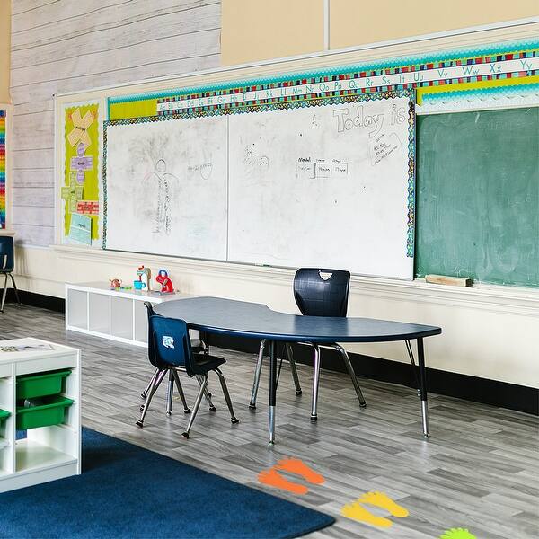 Feet Markers 2.36x4.72 Inch 12 Pair Foot Spot Marker Floor Markers Red ...