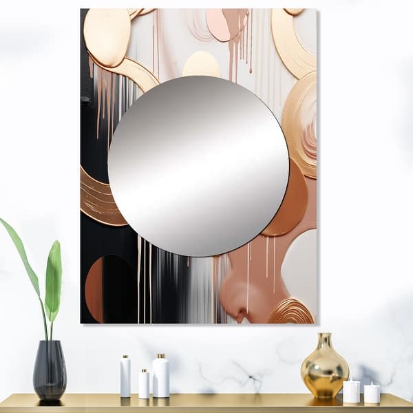 abstract shape mirror