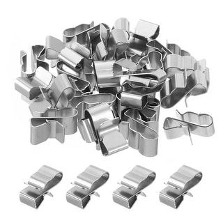 Trailer Wiring Clips, Solar Panel Wire Clips Stainless Steel Double ...