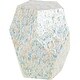 Mother of Pearl Shell Handmade Side End Accent Table End Table, Side ...