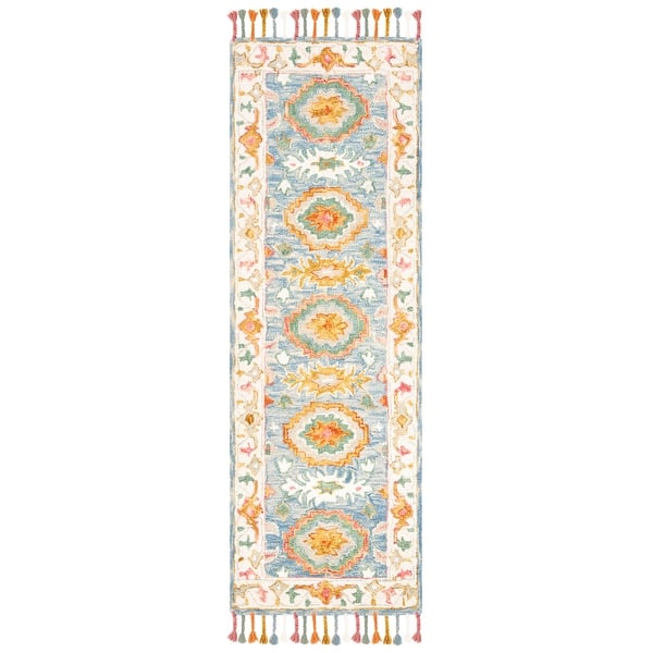 SAFAVIEH Handmade Aspen Meda Boho Tribal Wool Rug - On Sale - Bed Bath ...