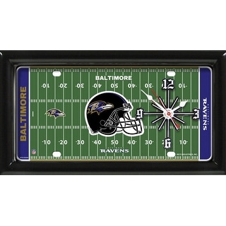 Baltimore Ravens Field Clock - Bed Bath & Beyond - 39686235