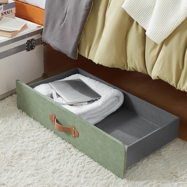 Texture® Brand - Rolling Under Bed Storage Drawer by DormCo - Bed Bath ...