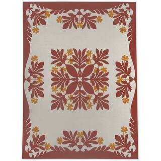 BRIT RUST Outdoor Rug By Kavka Designs - Bed Bath & Beyond - 34776872