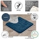 Contour Bath Rug Memory Foam Mat 3D Pebble 20L x 20W - Bed Bath ...