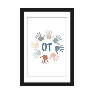 iCanvas "Neutral Ot Handprints" by Alyssa Banta - Bed Bath & Beyond ...
