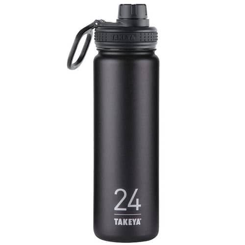 Takeya 50041 ThermoFlask Double Wall Insulated Water Bottle, 24 Oz ...