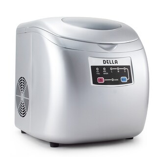 Della Portable Ice Maker Easy-Touch Buttons 26lb Per Day Countertop ...