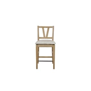 Counter Height Slat Back Chair (Set of 2) - Bed Bath & Beyond - 43754408