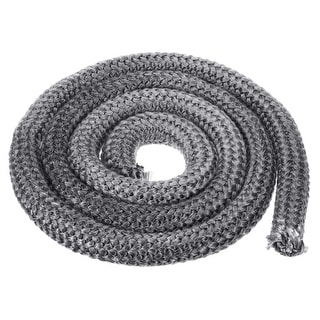 6.57ftx0.98inch Fiberglass Fiber Rope Round Braided Rope Gasket Seal ...