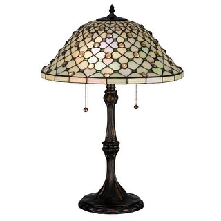 25"H Diamond & Jewel Table Lamp - 18 Wide - Bed Bath & Beyond - 37050829