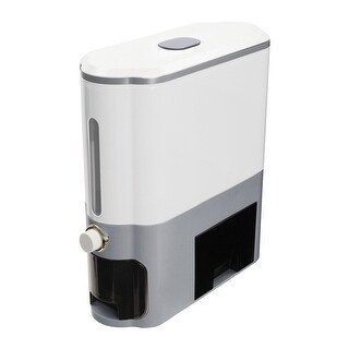 25 lbs Rice Dispenser Large Grain Container with Lid - Bed Bath ...