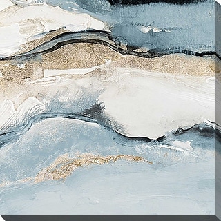 "Blue Crystalline" Print on Canvas - Bed Bath & Beyond - 36037544