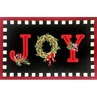 Joy Check Border size 30"X48" - Bed Bath & Beyond - 41646114