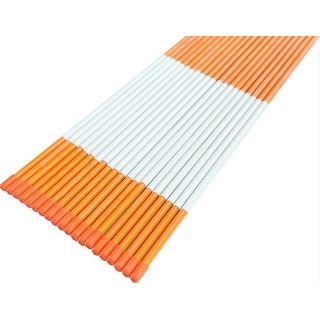 Agfabric 48 in. Orange Reflective Driveway Markers 5/16 in. Dia ...