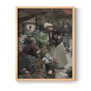 Vintage Floral Print CCXXII -Framed Print - Bed Bath & Beyond - 40317742